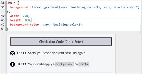 Learn Css Variables By Building A City Skyline Step 40 Html Css