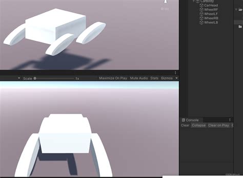 Unity 制作小汽车跑起来unity做一个小汽车 Csdn博客