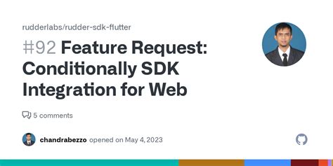 feature request conditionally sdk integration for web · issue 92