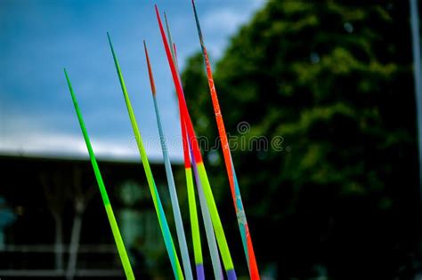 Abstract Track And Field Javelin Stock Image Image Of Achievement Grass 256126907