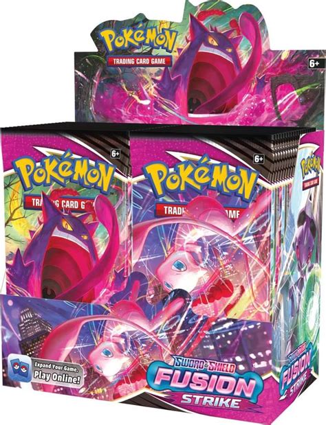 PokÉmon Tcg Sword And Shield 8 Fusion Strike Booster Box Incl 36