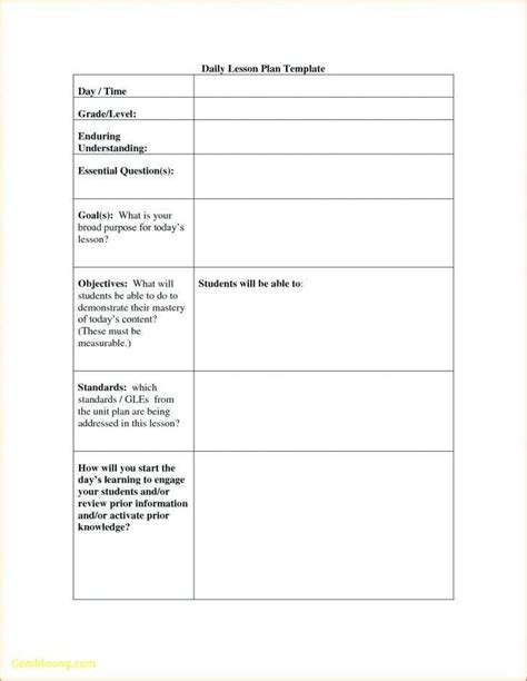 20 Inquiry Based Lesson Plan Template Simple Template Design