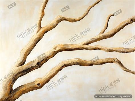 Ai创作图树枝壁画 假树枝 树枝挂画 干树枝装饰墙 枯枝挂画 仿木树藤 树枝饰画 人造枯树 枯枝艺术画 树枝的艺术 暖色调枯枝 艺术枯枝 树枝