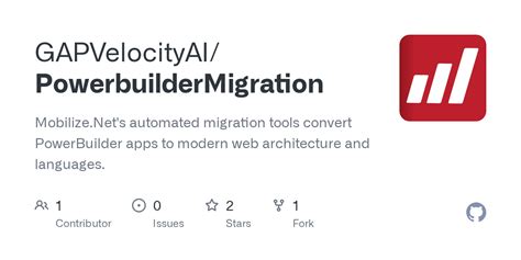 Github Gapvelocityaipowerbuildermigration Mobilizenets Automated Migration Tools Convert