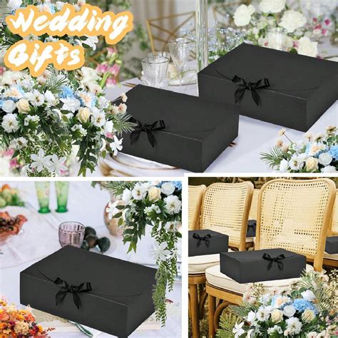 10packs T Boxes With Lids Bridesmaid Proposal Boxes With Ribbon