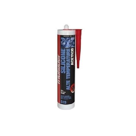SILICONE POUR HAUTE TEMPÉRATURES ROUGE 310ML S1507