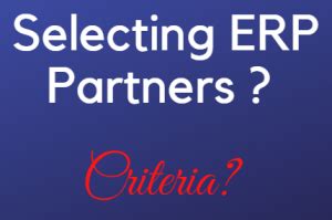 How To Select ERP Implementation Partner The Blog Tunnel