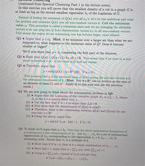 solved continued from spectral clustering part 1 in the