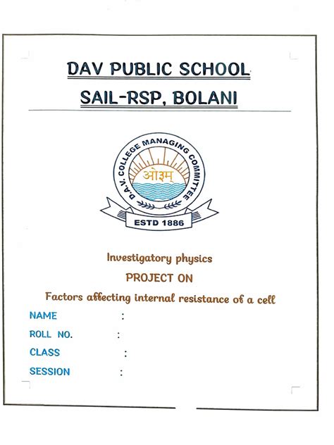 Project Format Pdf