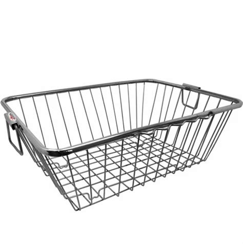 Ss202 Rectangular Stainless Steel Kitchen Basket Size 17 X 20 X 4