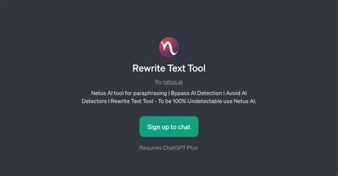 Rewrite Text Tool And 32 Other AI Alternatives For Text Humanization
