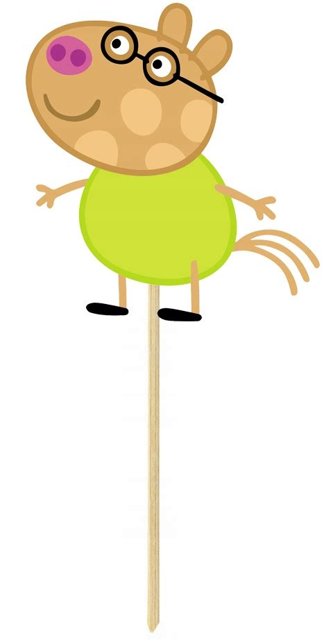 TOPPER NA TORT URODZINY PEDRO KUCYK ŚWINKA PEPPA 13178606217 Allegro pl