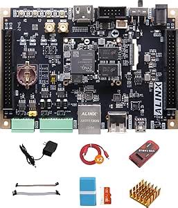 Amazon com ALINX AX7Z010C Zynq 7000 SoC XC7Z010 FPGA 開發板 USB 下載器 電子