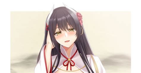 アズールレーン 【skeb】アズールレーン比叡 紅葉月るな🍁土曜西け03aのイラスト Pixiv
