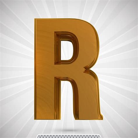 Renderização de texto d PSD Premium