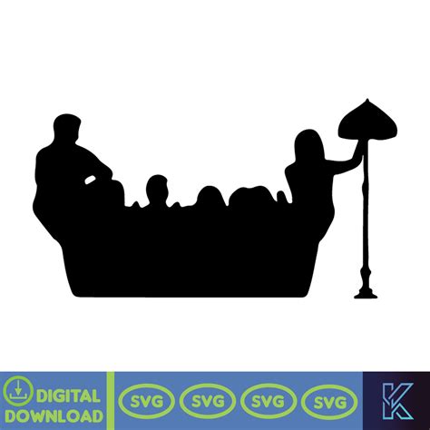 Friends Svg Friends Tv Show Png Friends Clipart Friends Inspire