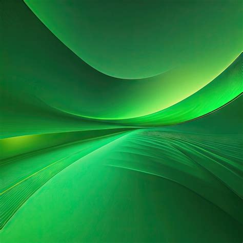 Premium Ai Image Abstract Green Gradient