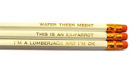 Monty Python Pencil Set On Etsy Imgur