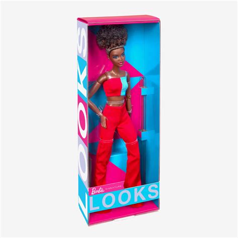 Barbie Looks Doll Original Curly Black Hair Mattel Creations