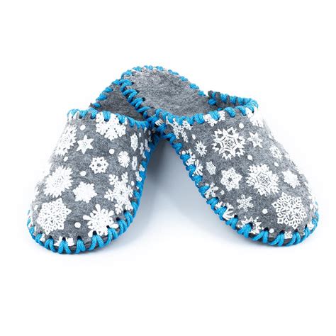 ᐉ Тапочки кімнатні жіночі фетрові Oldcom р 40 41 Сірий • Краща ціна в Києві Україні • Купити в