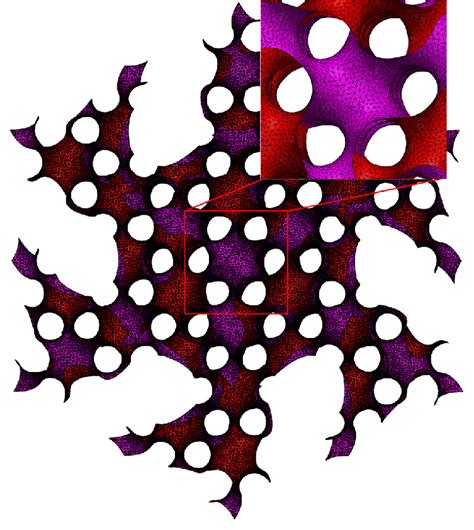Triangular Mesh Of The 2 Order Gyroid Surface In Fig 2 F Download