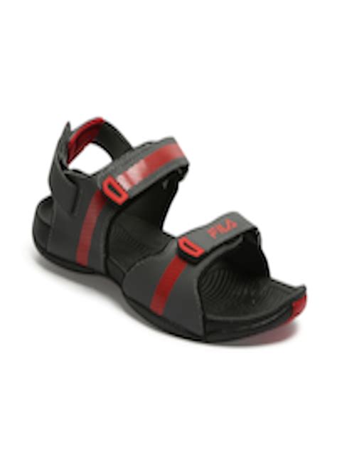 Buy Fila Men Red And Grey Sports Sandals Sandals For Men 9247007 Myntra
