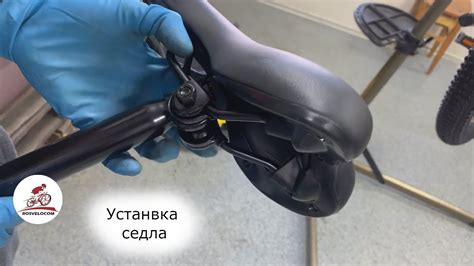 Установка седла на велосипеде ремонт велосипедов велоремонт