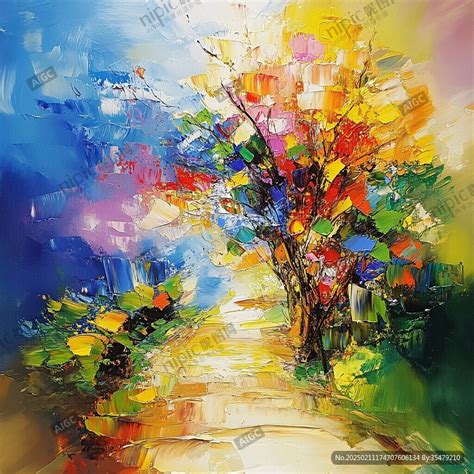 Ai创作图抽象画抽象树 油画树 油画树装饰画 抽象树油画 梦幻写意油画 开花的树油画 复古油画树 大树油画 小树抽象画 大树抽象画 枫树油画 现代画家居饰画树梦幻 树装饰油画 树油画 抽象画