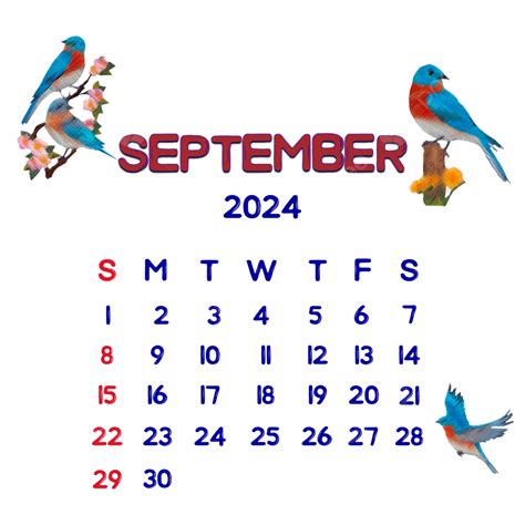 Calendario Hooters 2024 Setembro