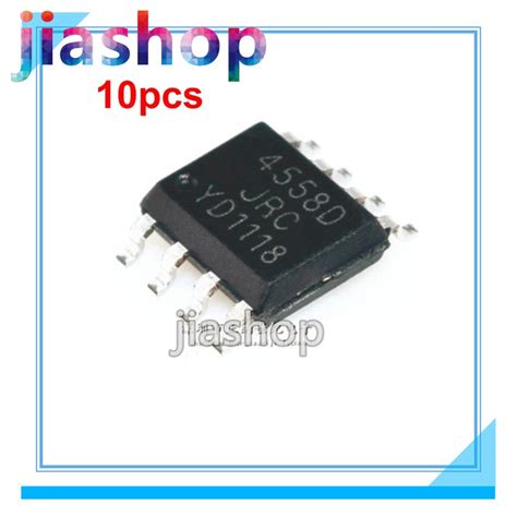 ไอซ NJM4558D NJM4558 JRC4558D JRC4558 SOP8 ใหม ของแท 10 ชน