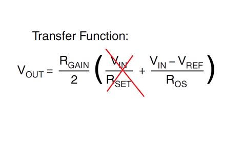 XTR Output Expression For V Output XTR Amplifiers Forum Amplifiers TI E E