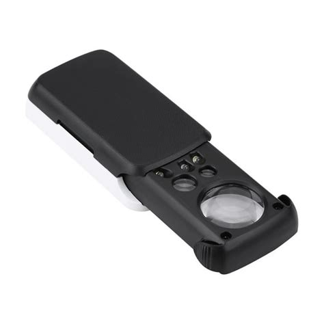 Lupa Óptica Para Joyería Con Luz Led 30x 60x 90x 2 Colores