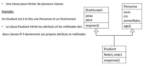 Cour DÉfinir LhÉritage Et Le Polymorphisme Poo