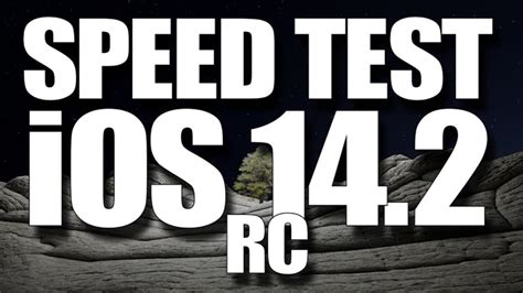 IOS 14 2 Release Candidate Speed Test Video Geeky Gadgets