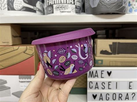 Tupperware Mini Instantânea Mágica 575 ml Jardim dos Pássaros Mãe