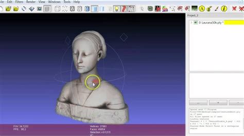 Meshlab Tutorial 3d Scanning The Point Cloud And Mesh
