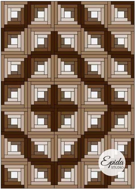 Log Cabin Quilt Layout Variations Epida Studio