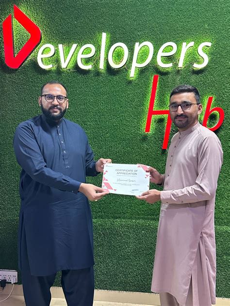 Developers Hub Pvt Ltd On Linkedin Another Shining Star Of A Month At Developers Hub Pvt