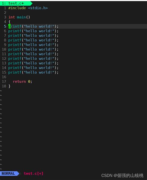 vim：批量化注释及删除注释 vim批量删除注释 csdn博客