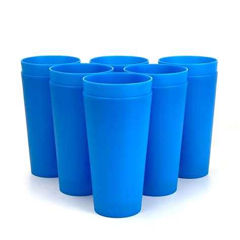 Yalin 32 Ounce Plastic Tumblerslarge Drinking Glassesparty Cupsiced Tea Glassesunbreakable