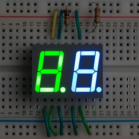 Dual 7 Segment Display Led Rgb Opencircuit