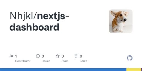 GitHub Nhjkl Nextjs Dashboard