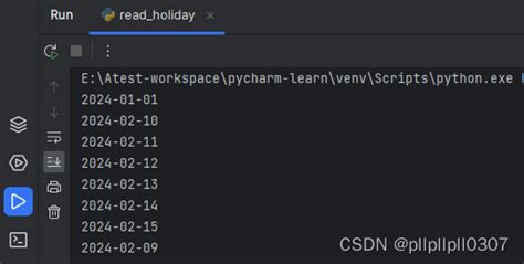 Python获取节假日数据 Csdn博客
