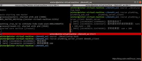 【ros】服务通信 rosservice call csdn博客