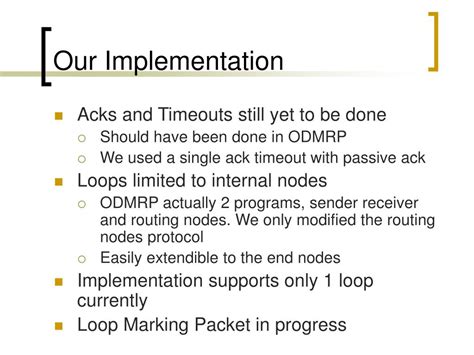 ppt odmrp asym on demand multicast routing protocol for linux