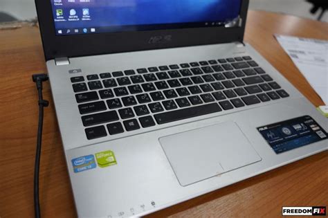 รบเปลยนคยบอรด เปลยนจอ ASUS K450C Notebook จอแตก จอราว จอเสย จอเปนเสน คยบอรดกดไม