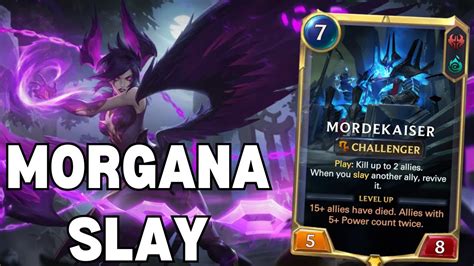 This Deck Is Everywhere Morgana Mordekaiser Legends Of Runeterra