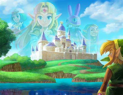 Link Between Worlds Painting