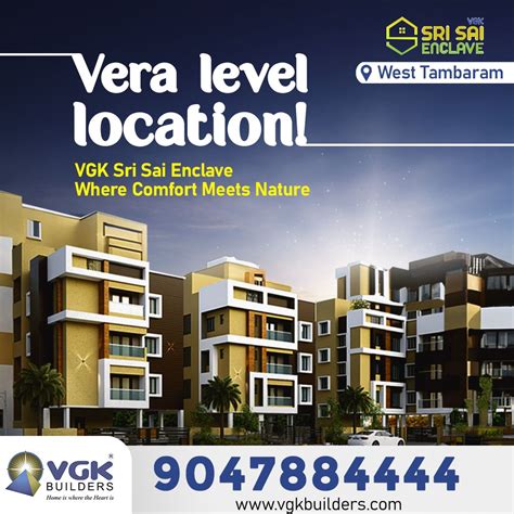 Vgk Srisaienclave Happyhomes Vgk Builders Pvt Ltd