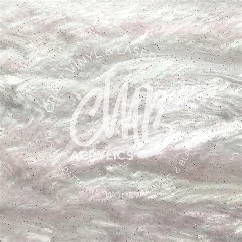 18 White Marbled Glitter Cast Acrylic Sheets Custom Made Better